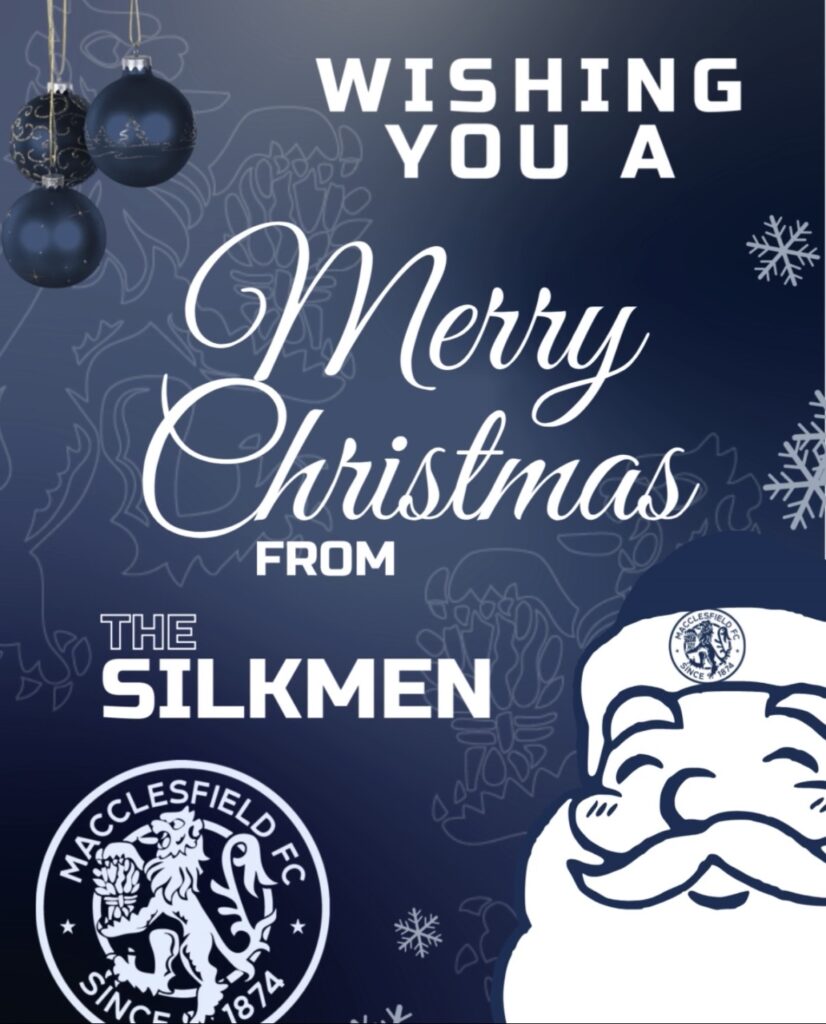 MERRY CHRISTMAS | Macclesfield FC Official Website